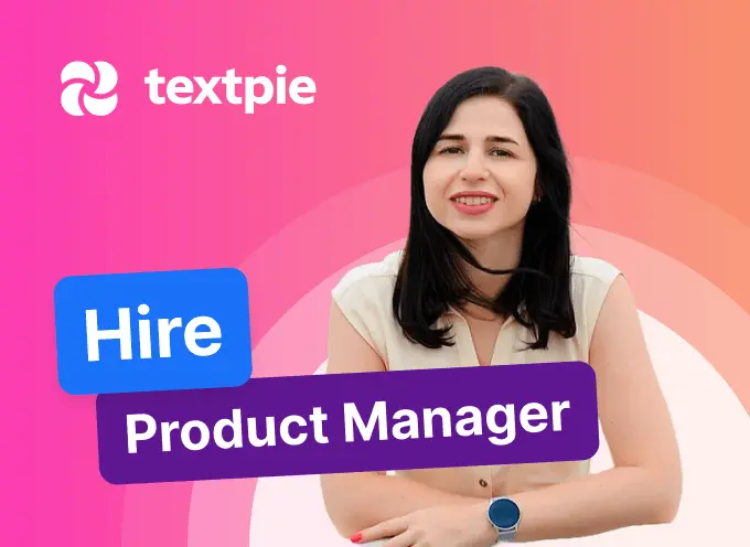 Template for Hiring Product Manager | TextPie Template